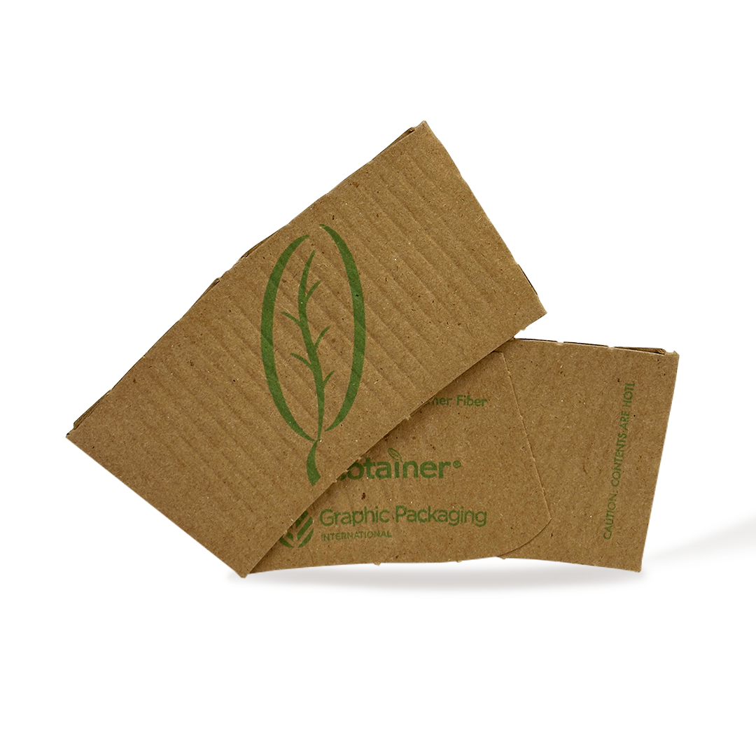 Blank Kraft Brown Ecotainer Coffee Sleeve - RSK-20 ECOTAINER | THE CUP ...