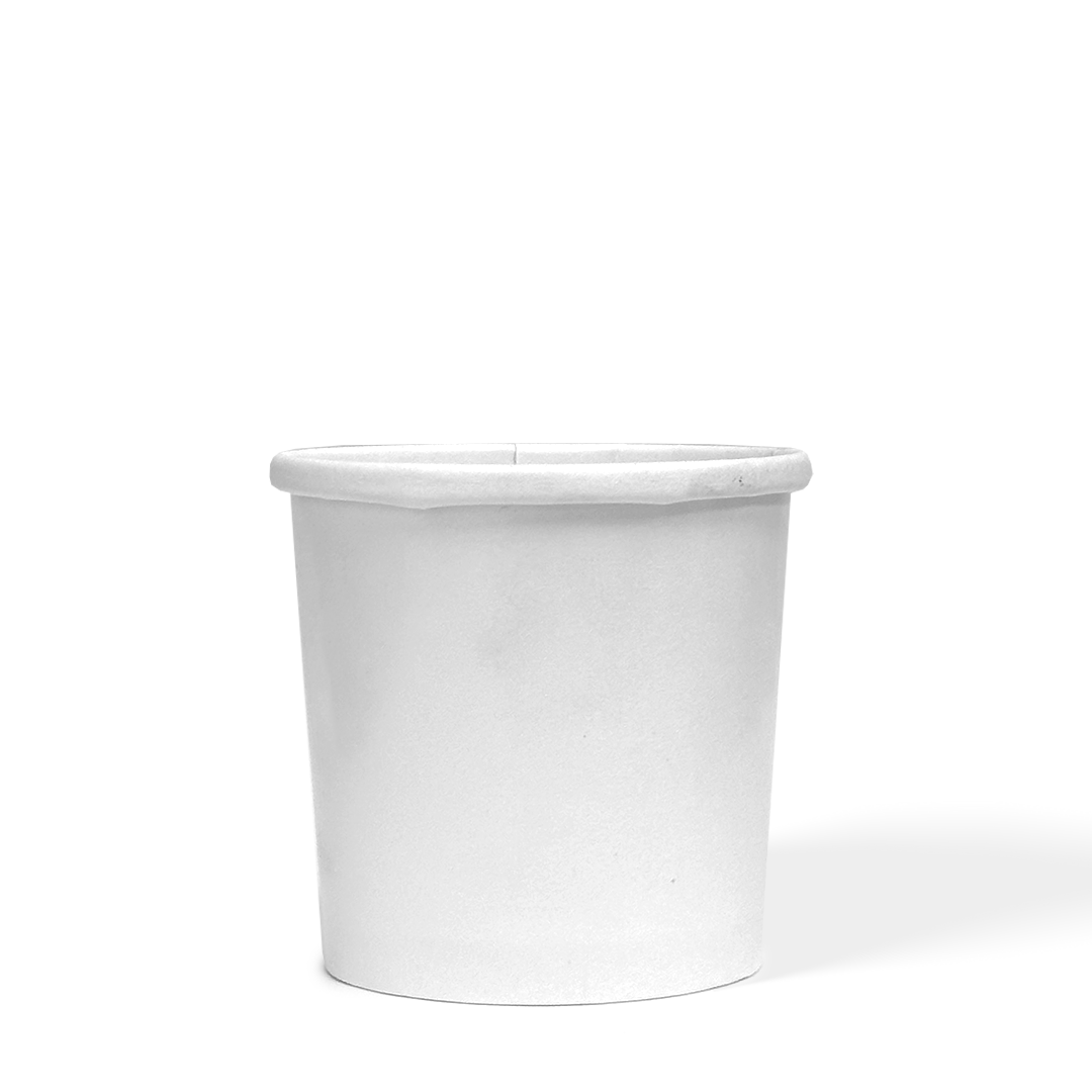 12 oz. Blank Recyclable Paper Food Container - H4125-2050 | THE CUP STORE