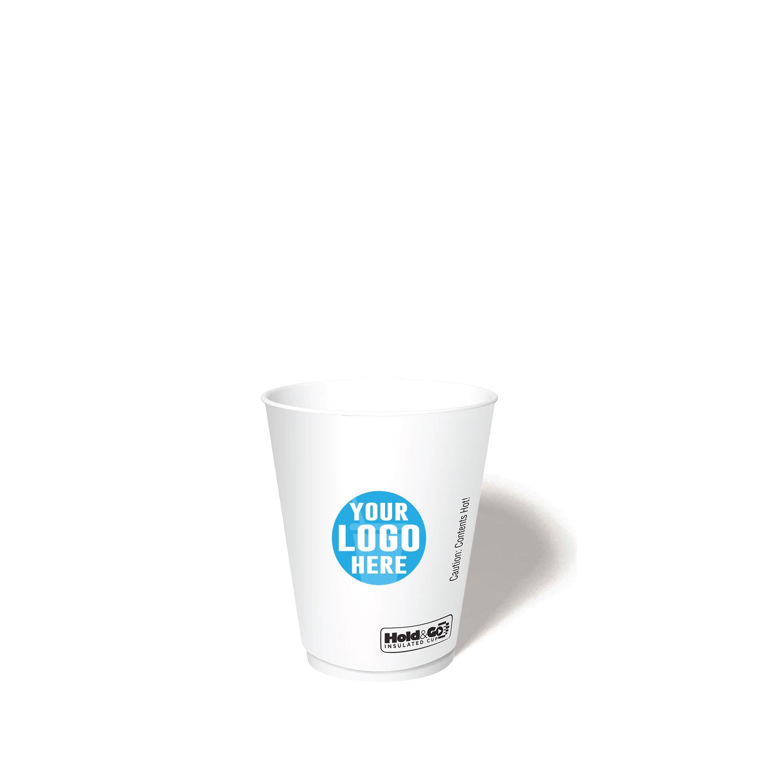 8 oz. Custom Printed Recyclable Double Walled Paper Cup | THE CUP STORE
